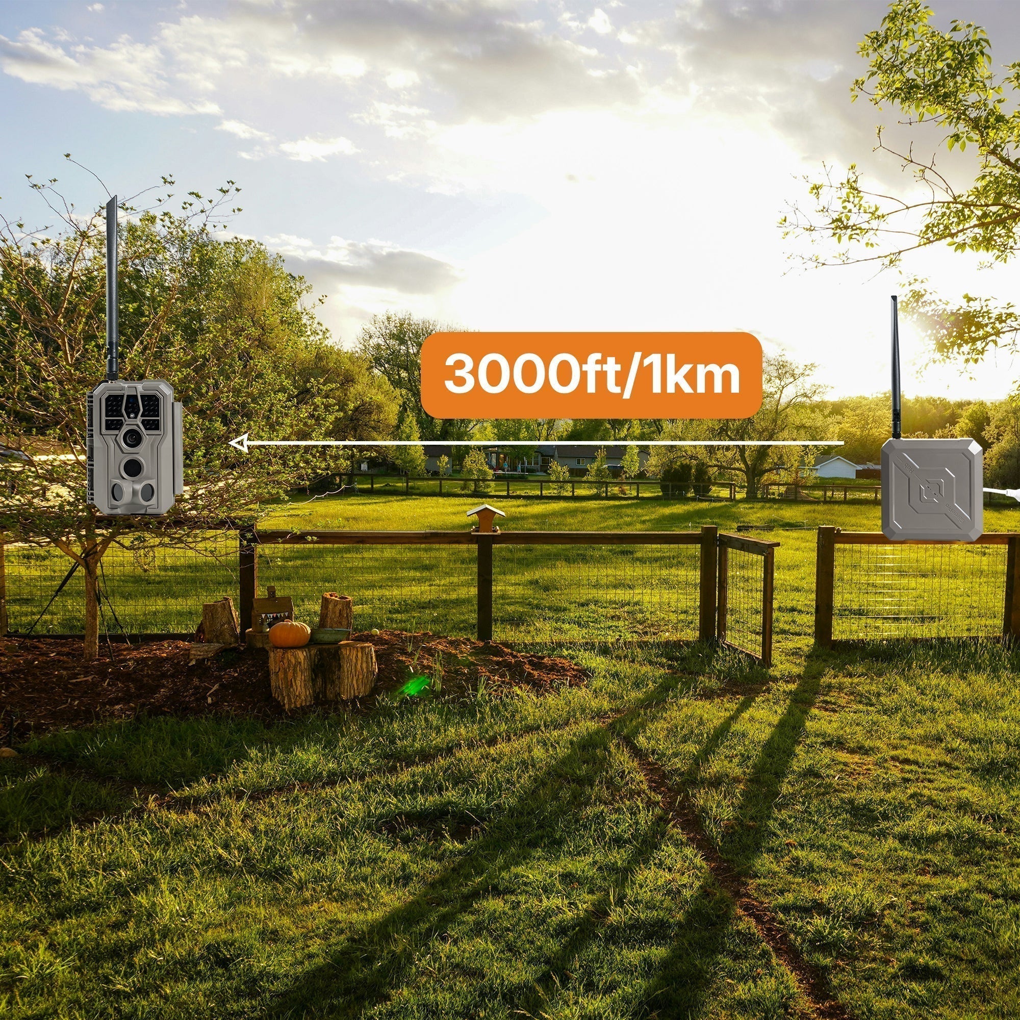 World's First 3,000ft Long-Range Trail Camera with $0 Monthly Fees